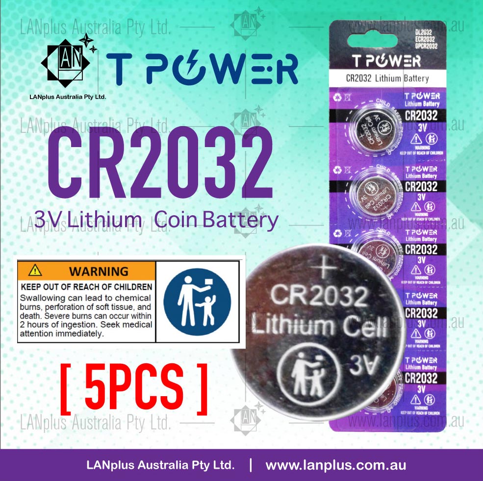 Tpower_CR2032*5